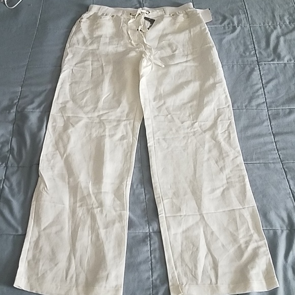 JM Collection | Pants & Jumpsuits | Nwts Jm Collections Drawstring ...